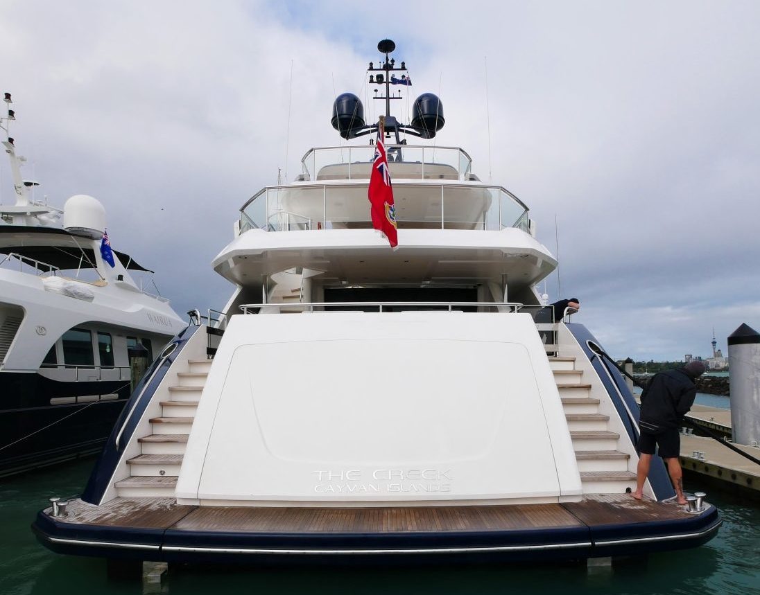 A New Arrival In Orakei Marina - Orakei Marina